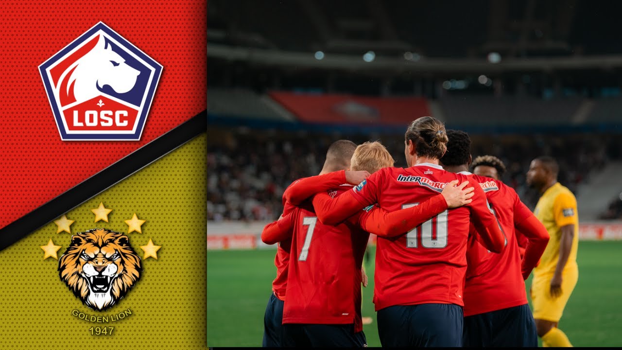 LOSC-Golden Lion (12-0) | Highlights d'un match historique ⚽🔥 - YouTube