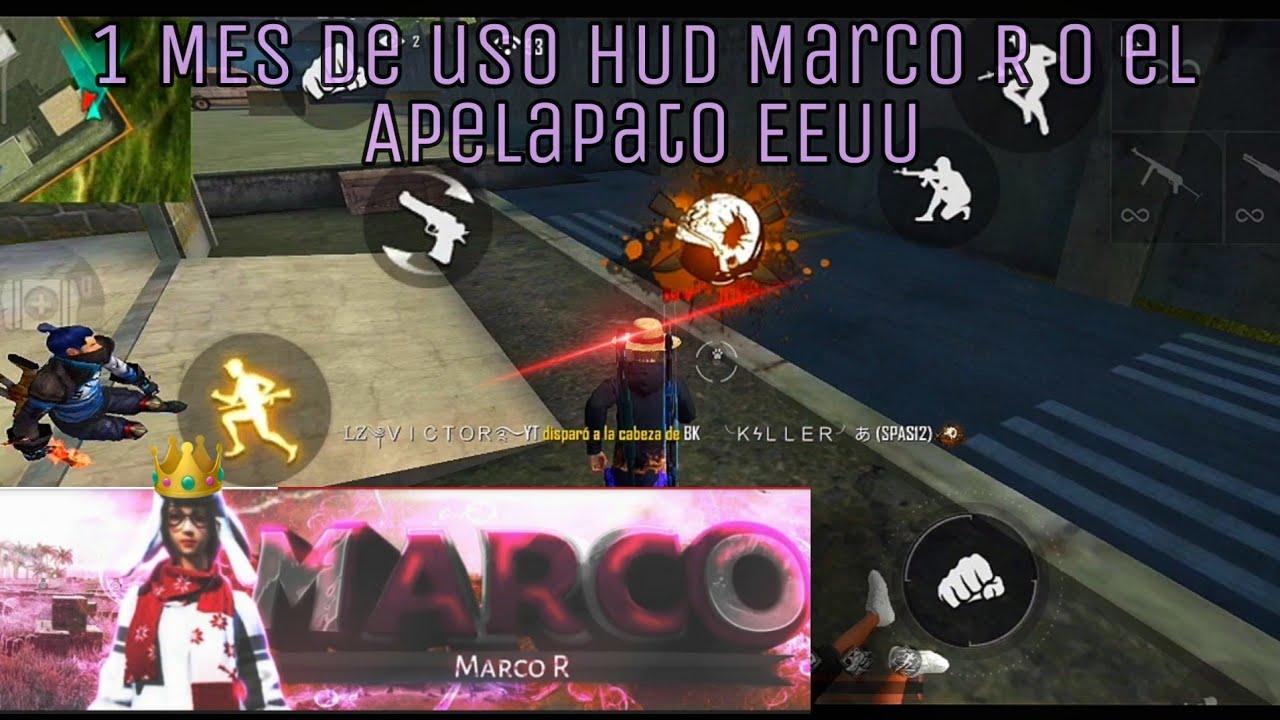 1 MES usando el HUD de Marco R// La inspiración de muchos ️⚡ - YouTube