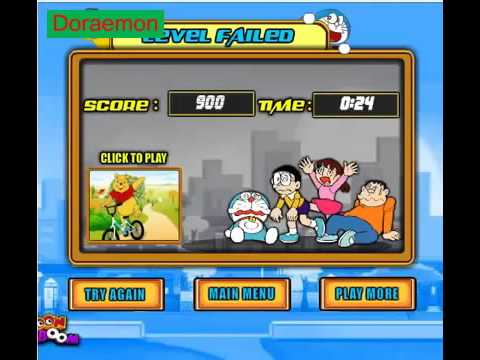 Doraemon Bicycle Racing New Video Game - YouTube