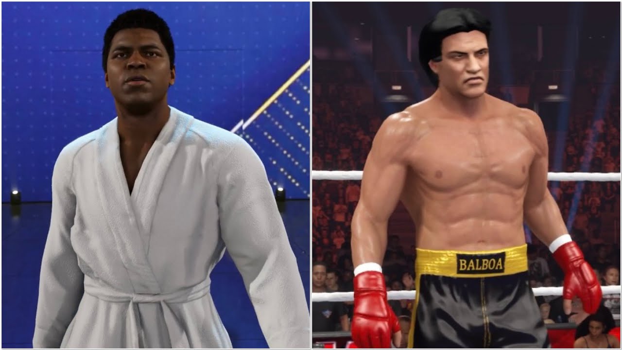 WWE 2K24 - MUHAMMAD ALI VS ROCKY BALBOA - ALL STARS - EPISODE 9! - YouTube