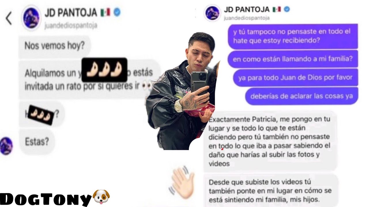 Filtran chats de Juan de Dios Pantoja con Patricia Milian pidiendo que ...