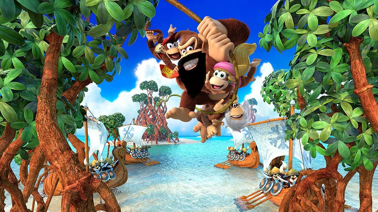 Temple ~ DK Island Swing Trumpet ~ Arcade Perfect Loop - YouTube