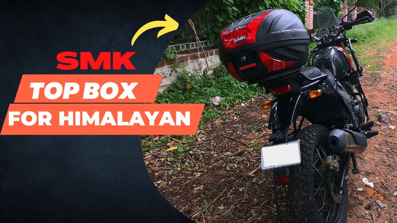 NEW SMK TOP BOX | ROYAL ENFIELD HIMALAYAN - YouTube