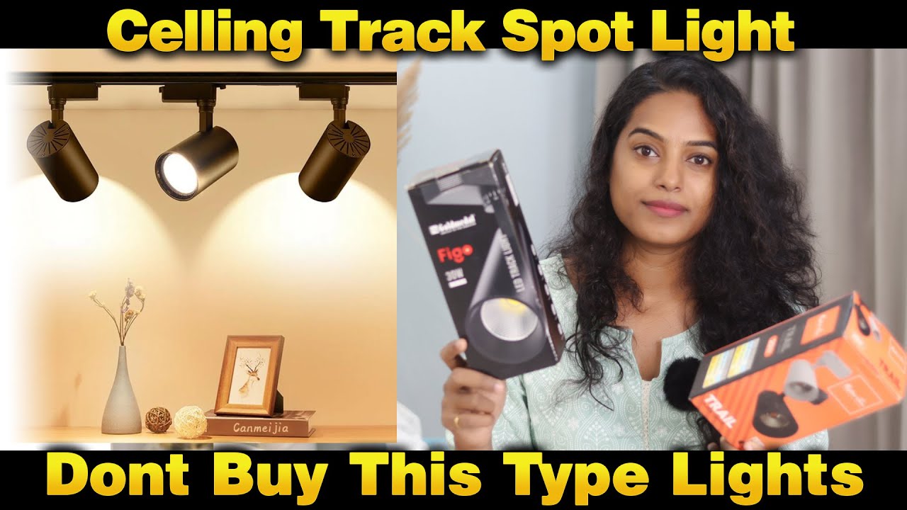 Normal Track Lighting For Ceiling & Wall | Tamil | Track Lights ...