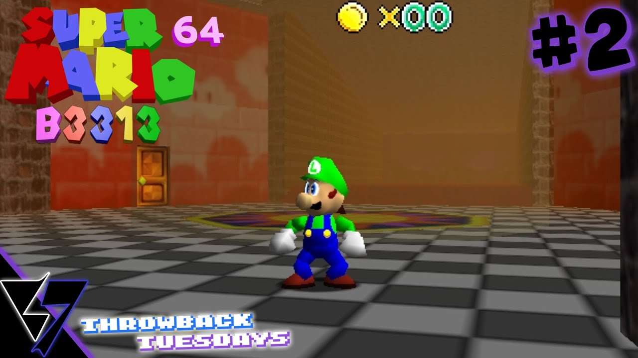 Super Mario 64 B3313 - Part 2 - Super Green Mario 64! - YouTube