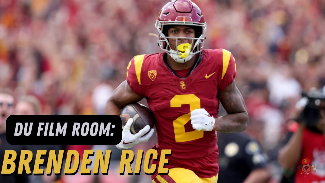 Brenden Rice - 2024 NFL Draft WR Prospect - DU Film Room - YouTube