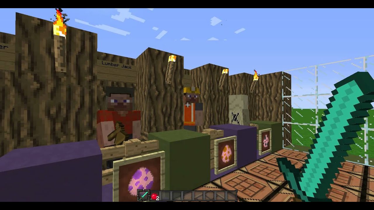 Minecraft Mod Showcase More Peapole Mod(VISE LJUDI MOD) - YouTube