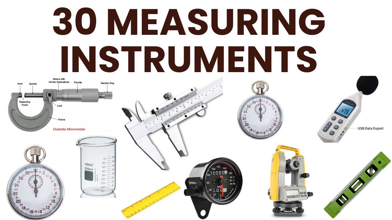 Mechanical/ Electrical measuring instruments || Basic measuring ...