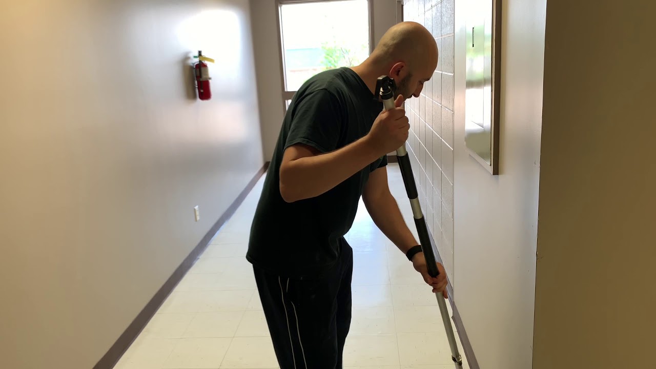 Floor finish application - YouTube