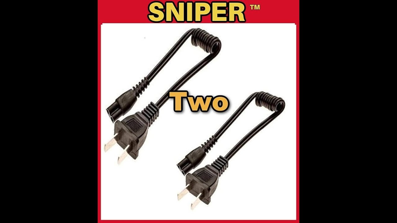 SNIPER Stun Gun Taser Charger Charging Cord Universal First Most Stun ...