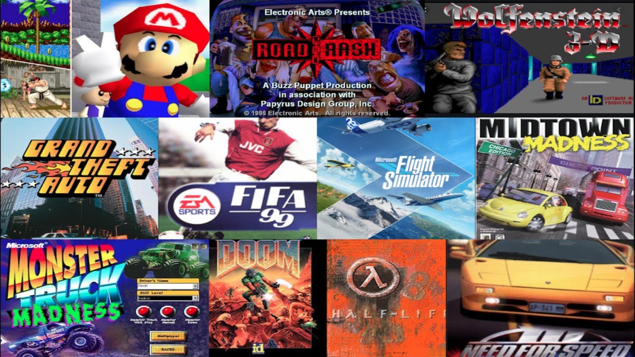 Ep 24: Games That Defined The 90's - YouTube