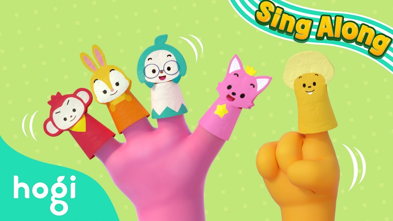 Finger Friends! | Sing Along with Hogi | Where are you? | Pinkfong ...