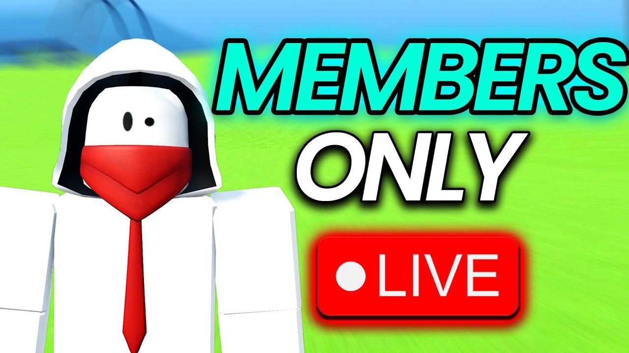 🟩LIVE🟩MEMBERS ONLY STREAM! - YouTube