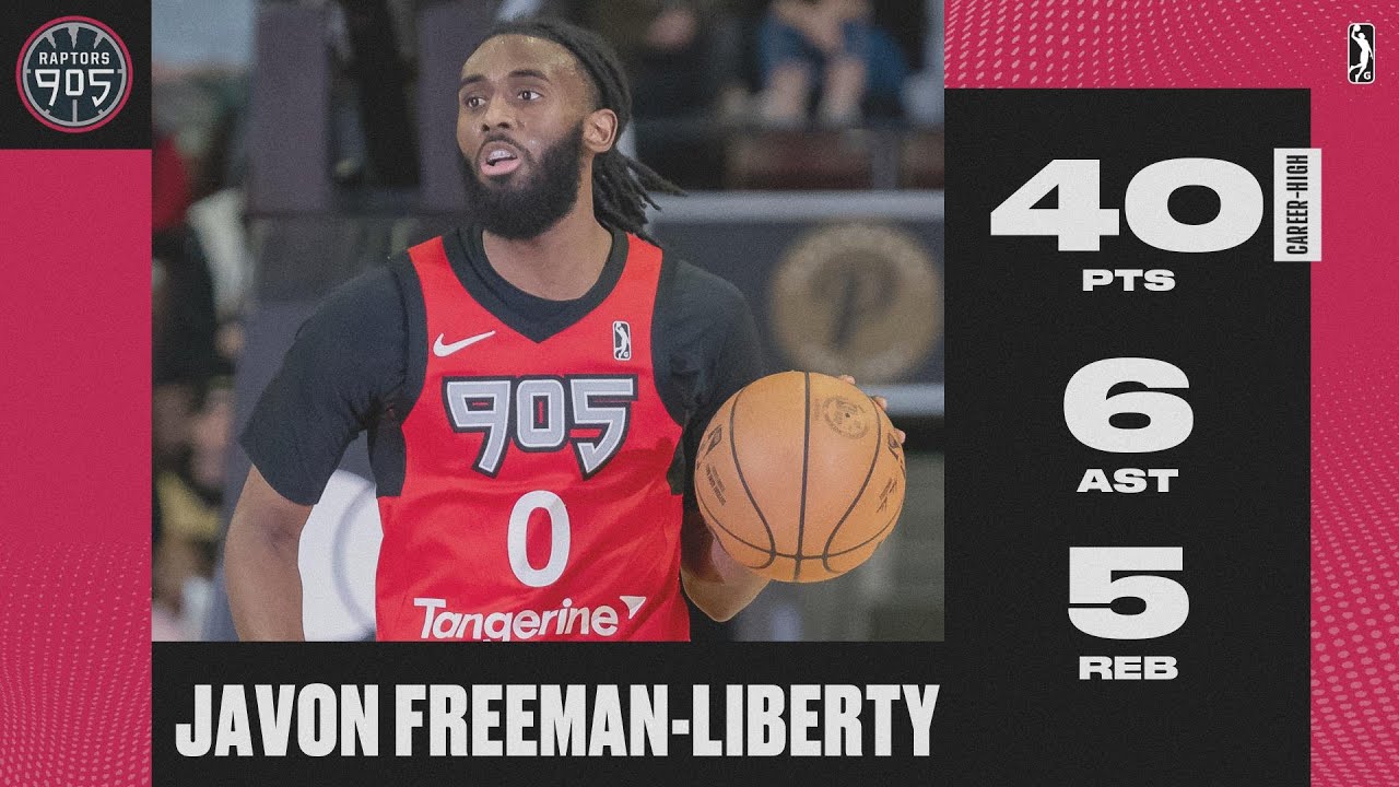 Javon Freeman-Liberty Goes Off For a Career-High 40 PTS Against The ...
