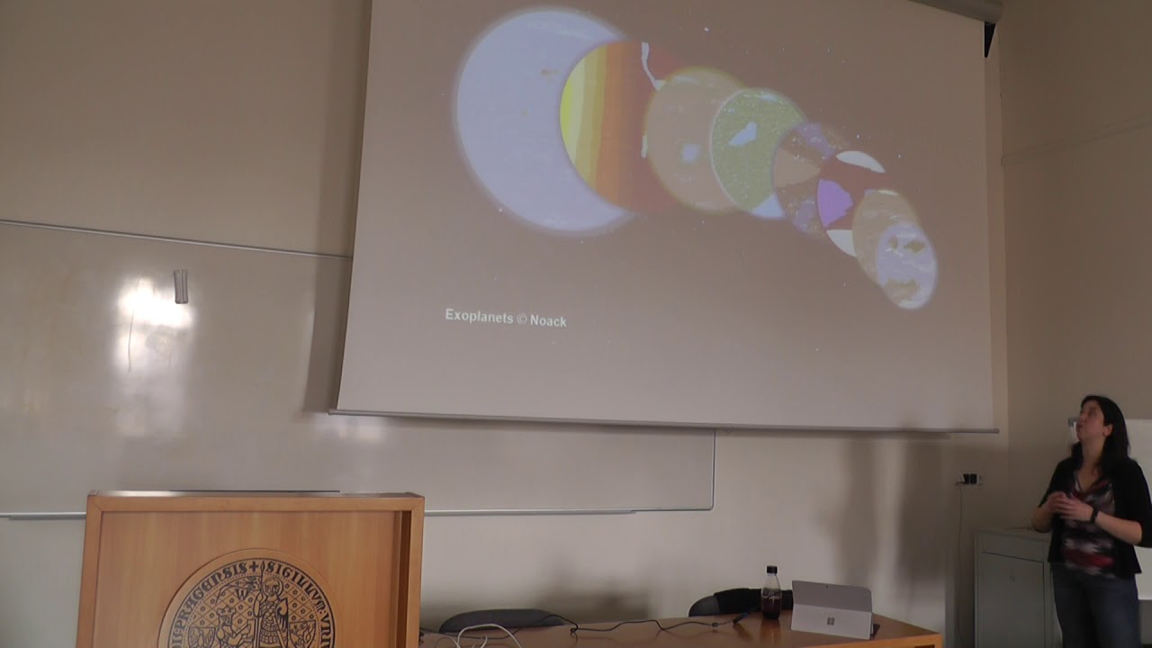 Seminář z Astrobiologie 2018/3 - Lena Noack: Geophysical factors of ...