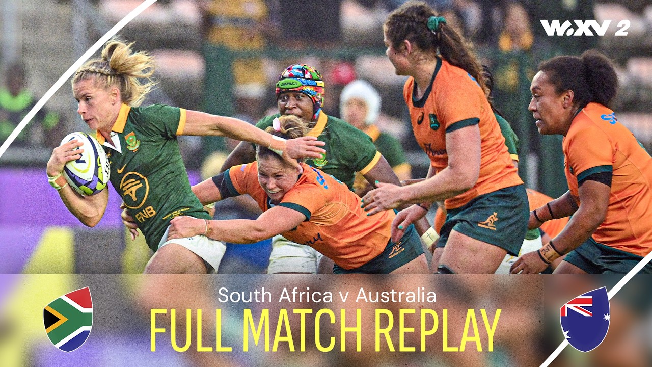 Springboks v Wallaroos in INTENSE clash! | South Africa v Australia ...