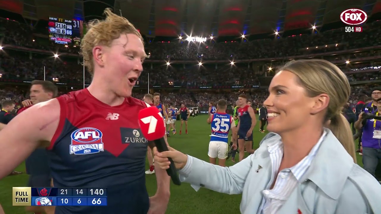 2021 AFL Grand Final: Post-Match Celebrations and Interviews - YouTube