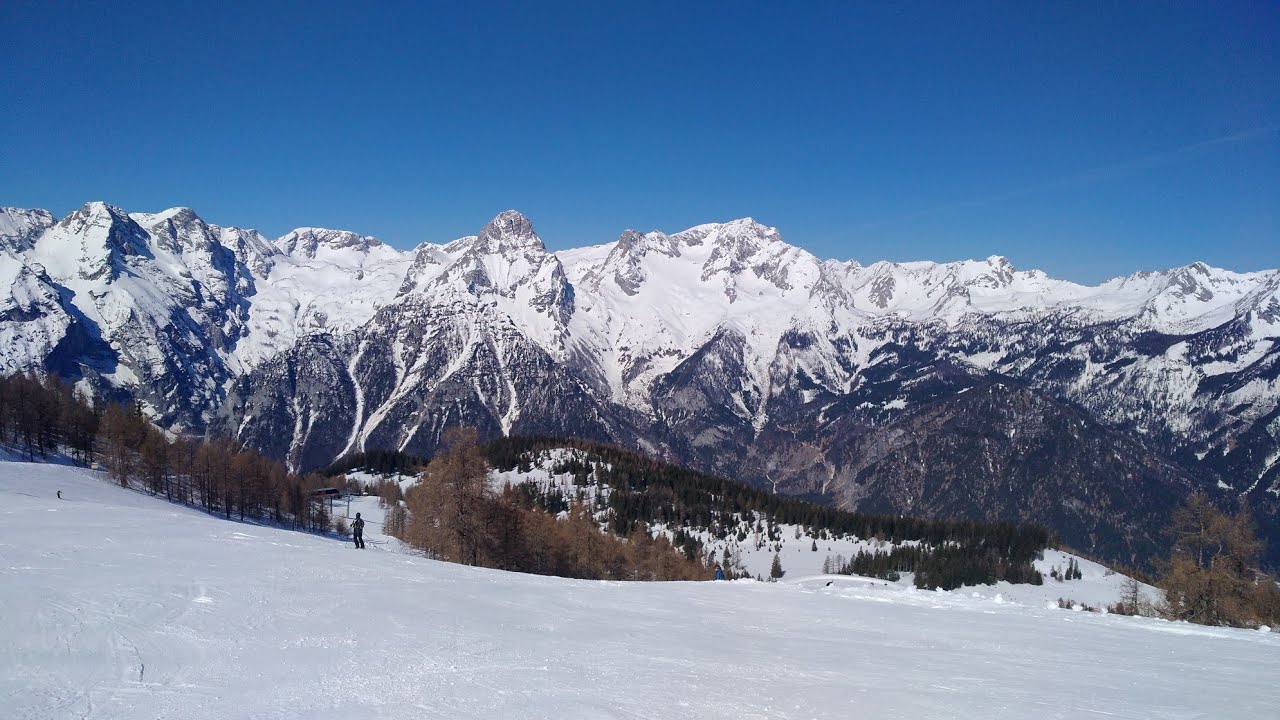 Hinterstoder - Höss / Austria Alps / Rakúske Alpy / lyžiarske stredisko ...