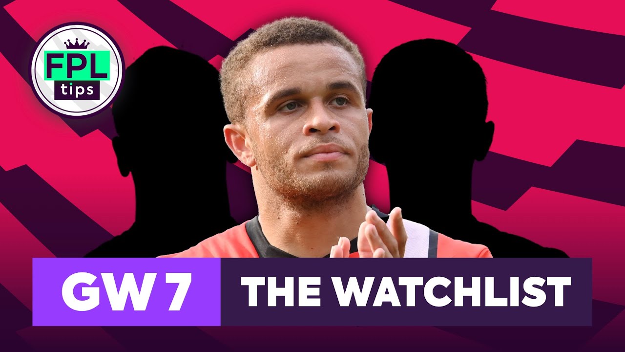 FPL GW7: THE WATCHLIST | Punt on Morris? | Double Gameweek 7 | Fantasy ...