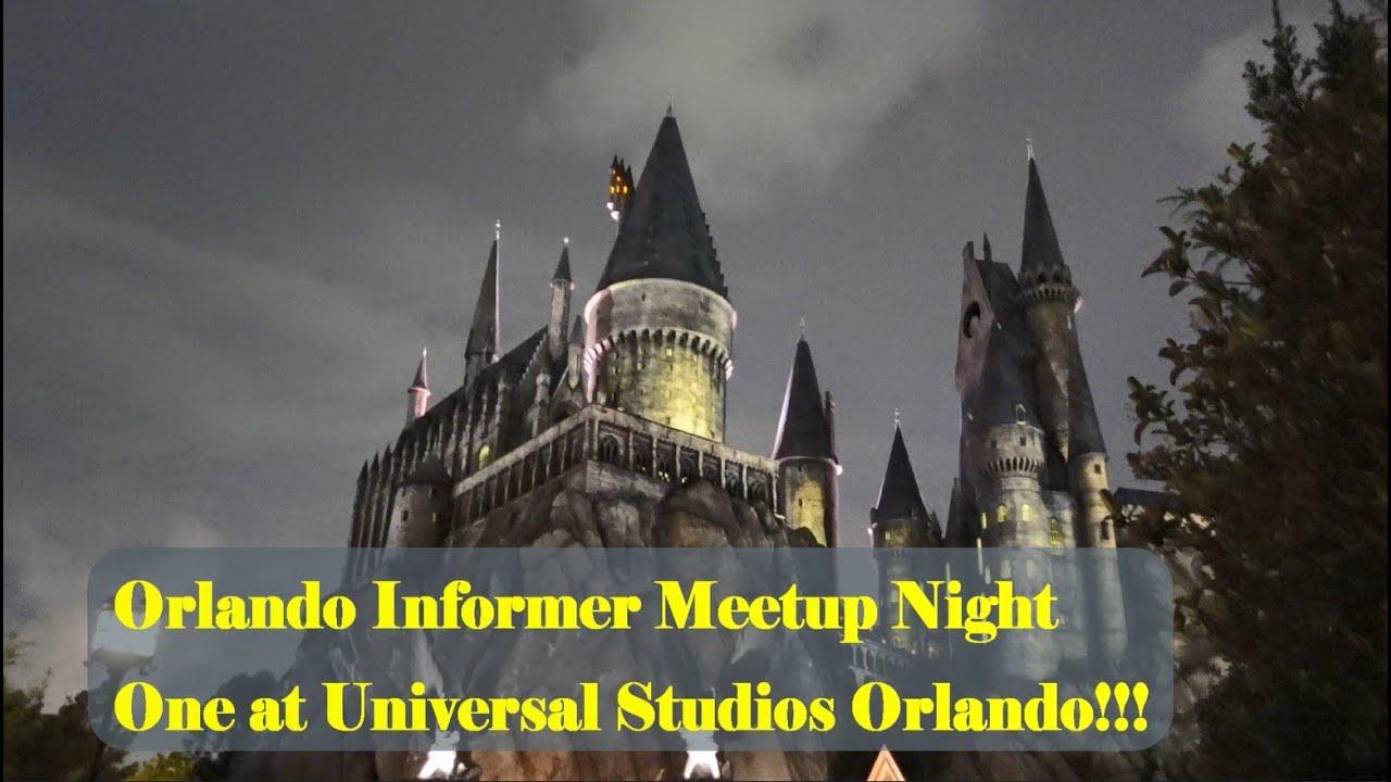 Orlando Informer Meetup at Universal Orlando Resort! Velocicoaster ...