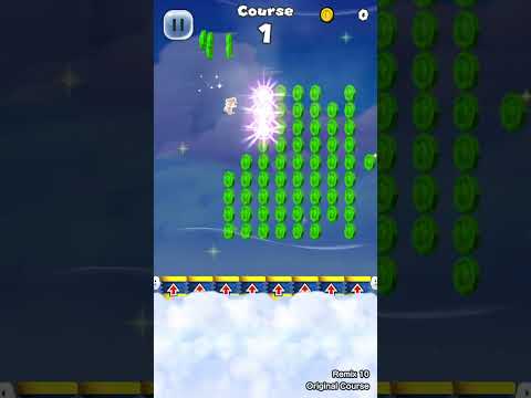 Super mario run - Remix 10 Unusual star coin cloud course