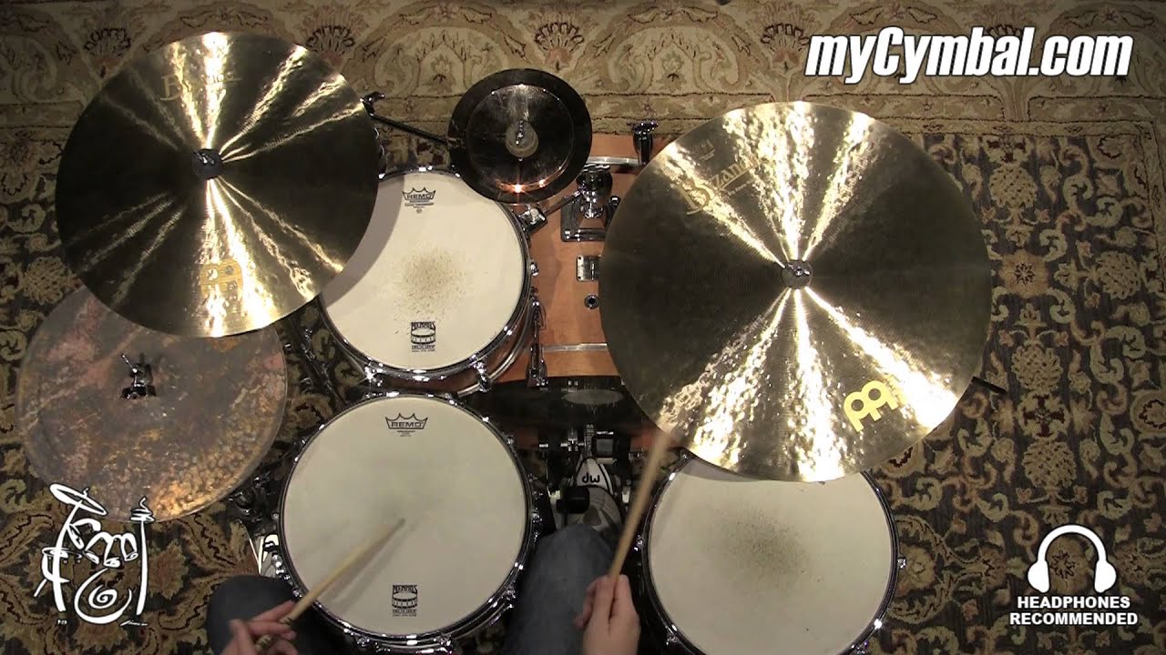 Meinl 22" Byzance Jazz Big Apple Ride Cymbal - 2314g (B22JBAR-1060115TT ...