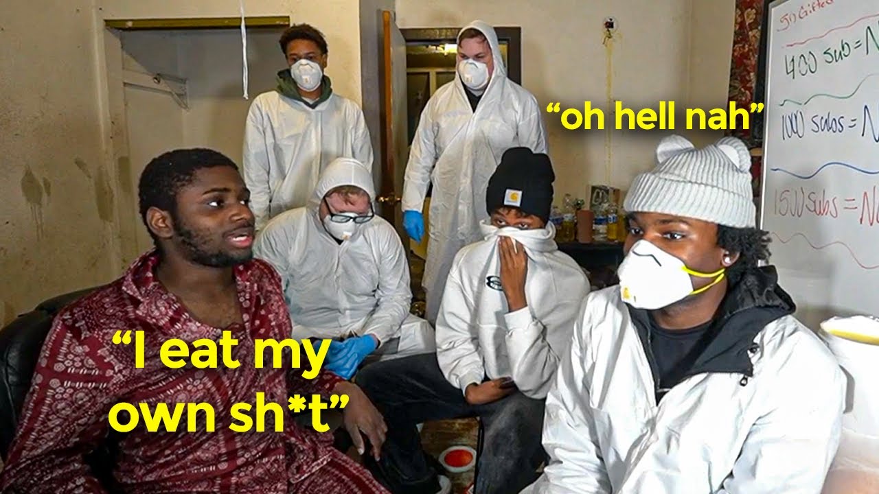 Playing "We Listen But We Don't Judge" In Mister Piss Air's House ...