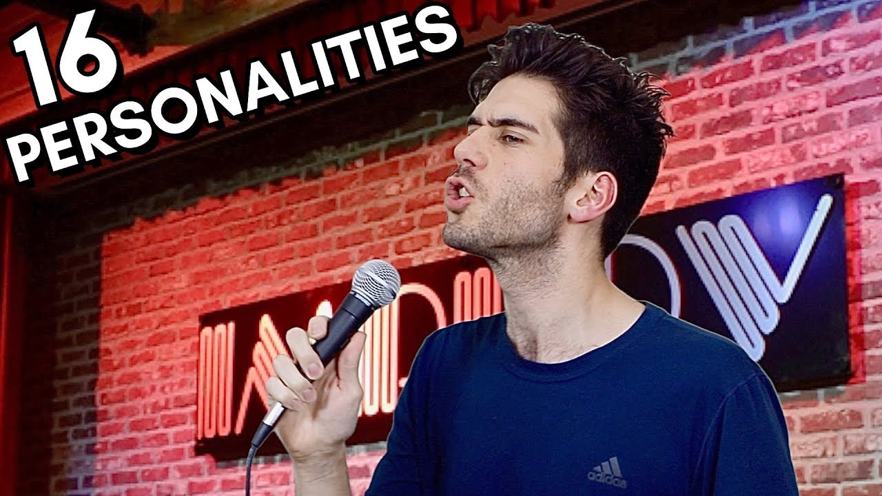 16 Personalities as Stand Up Comedians - YouTube