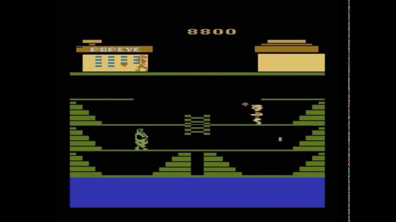 Popeye Atari 2600 - YouTube