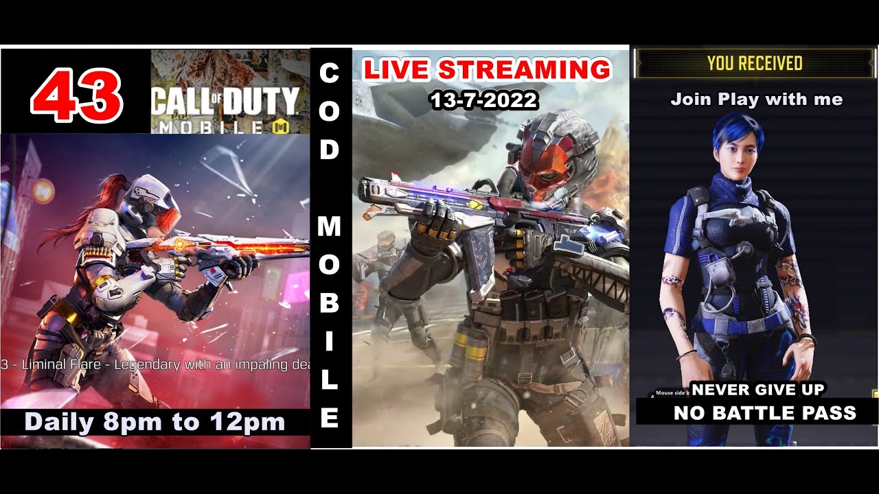 Cod Mobile Season 6 Live Streaming TAMIL #CODM #scltg#codmobilegameplay CODMOBILE 13-07-2022 ...