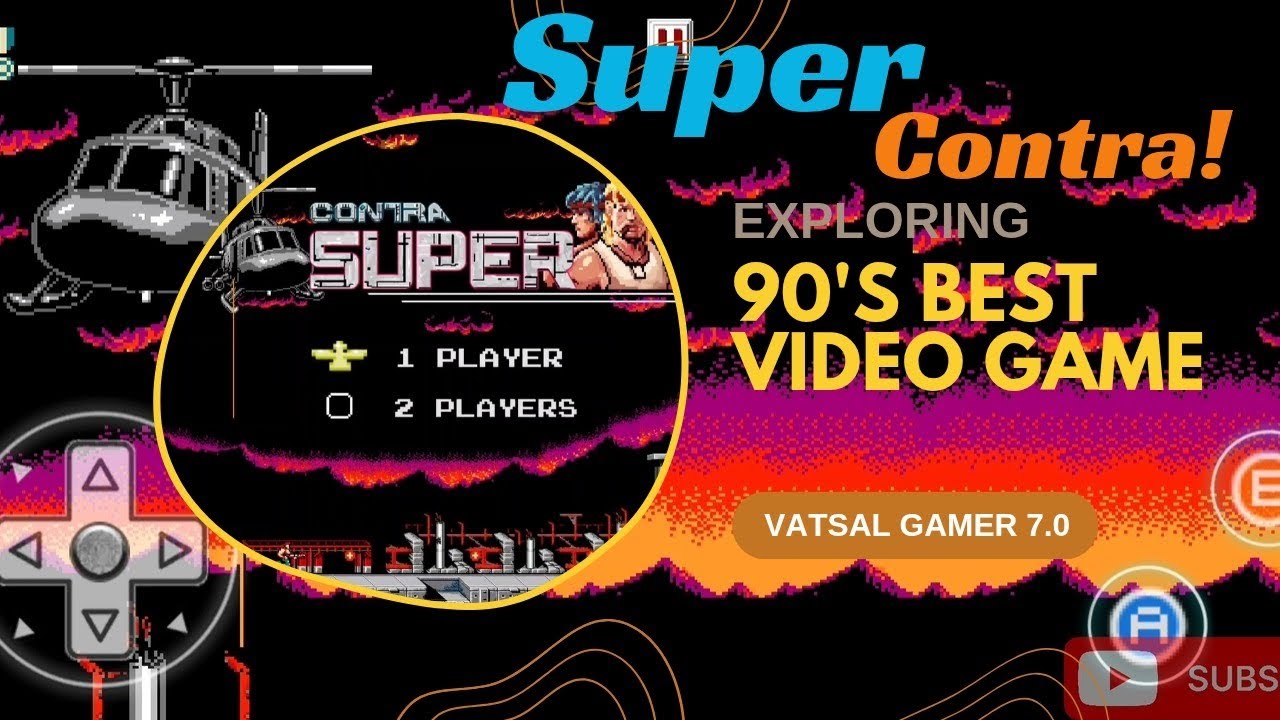 Super Contra || Area 1 - 4 gameplay || Exploring 90's best Video Games ...