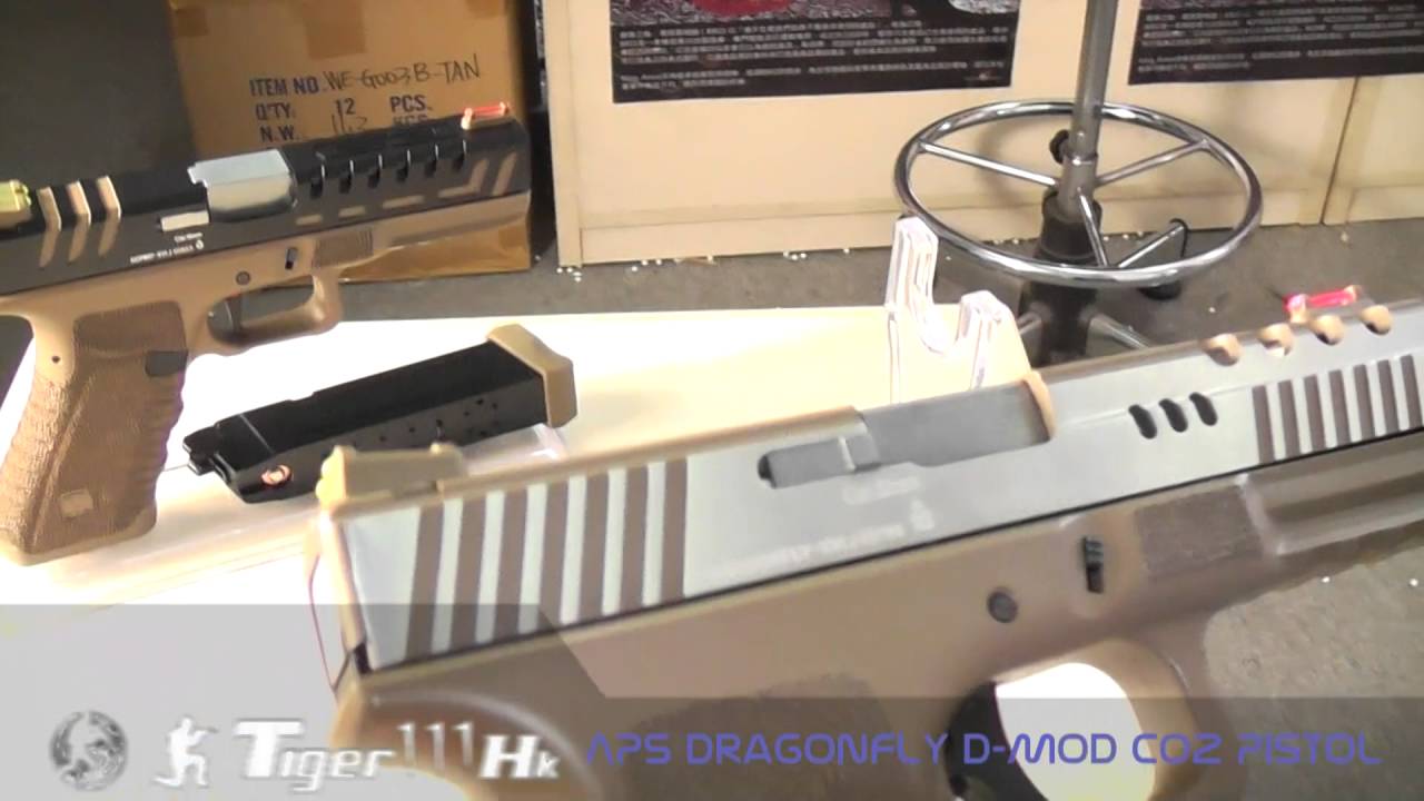 APS Dragonfly or Scorpion D MOD CO2 Pistol - YouTube