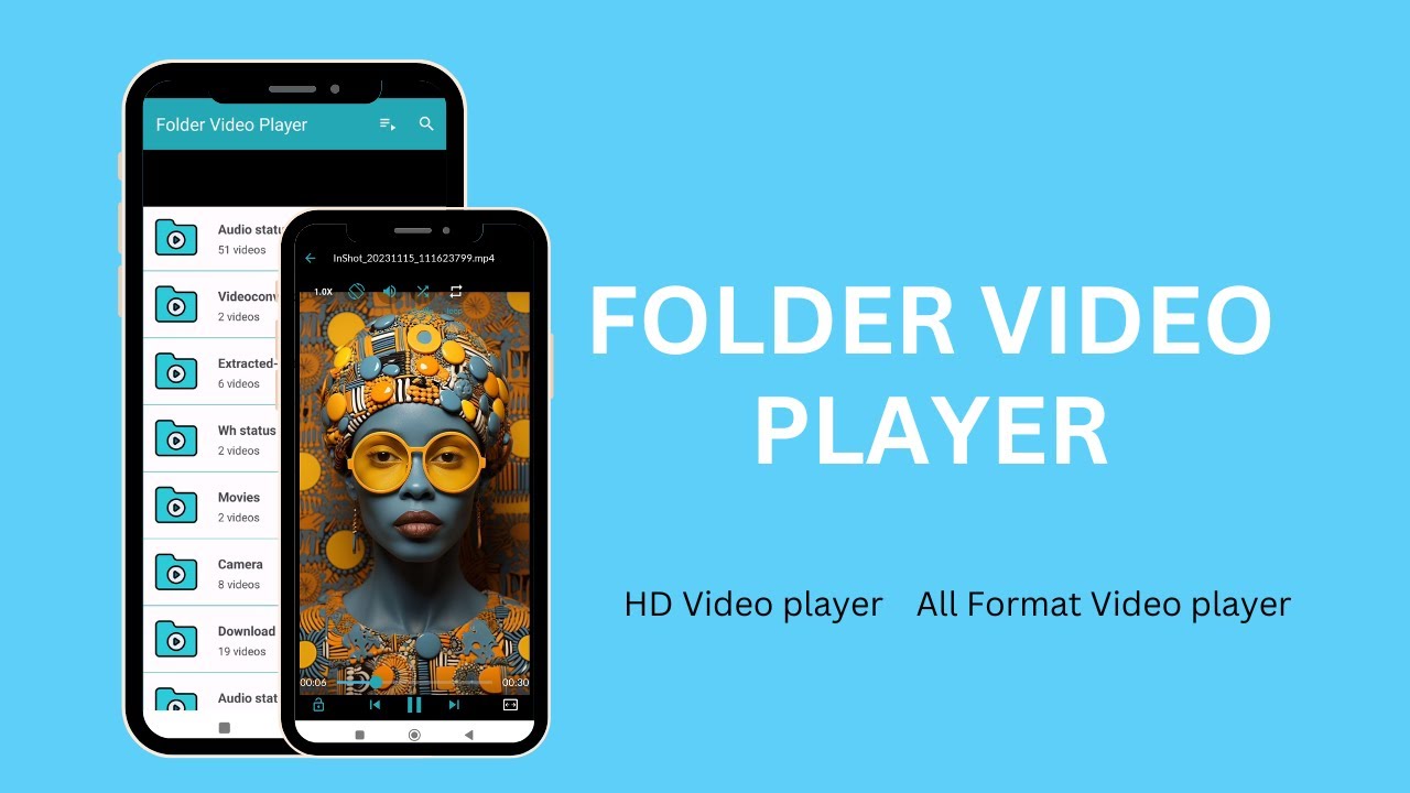 Folder video player for android - YouTube
