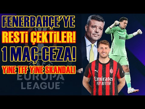 SONDAKİKA Fenerbahçe'ye PFDK'dan ŞOK KARAR! RESMEN SKANDAL! 1 Maç CEZA! Ederson da MAALESEF...