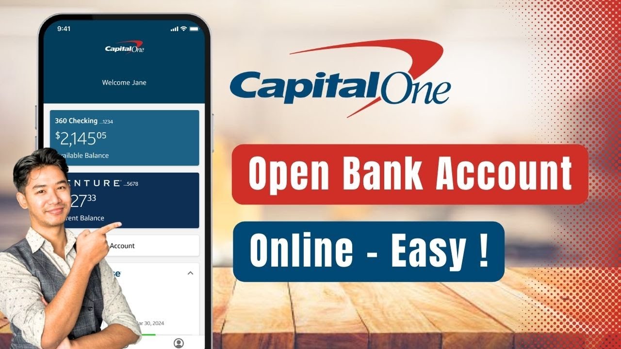 How to Open Capital One Bank Account Online ! - YouTube