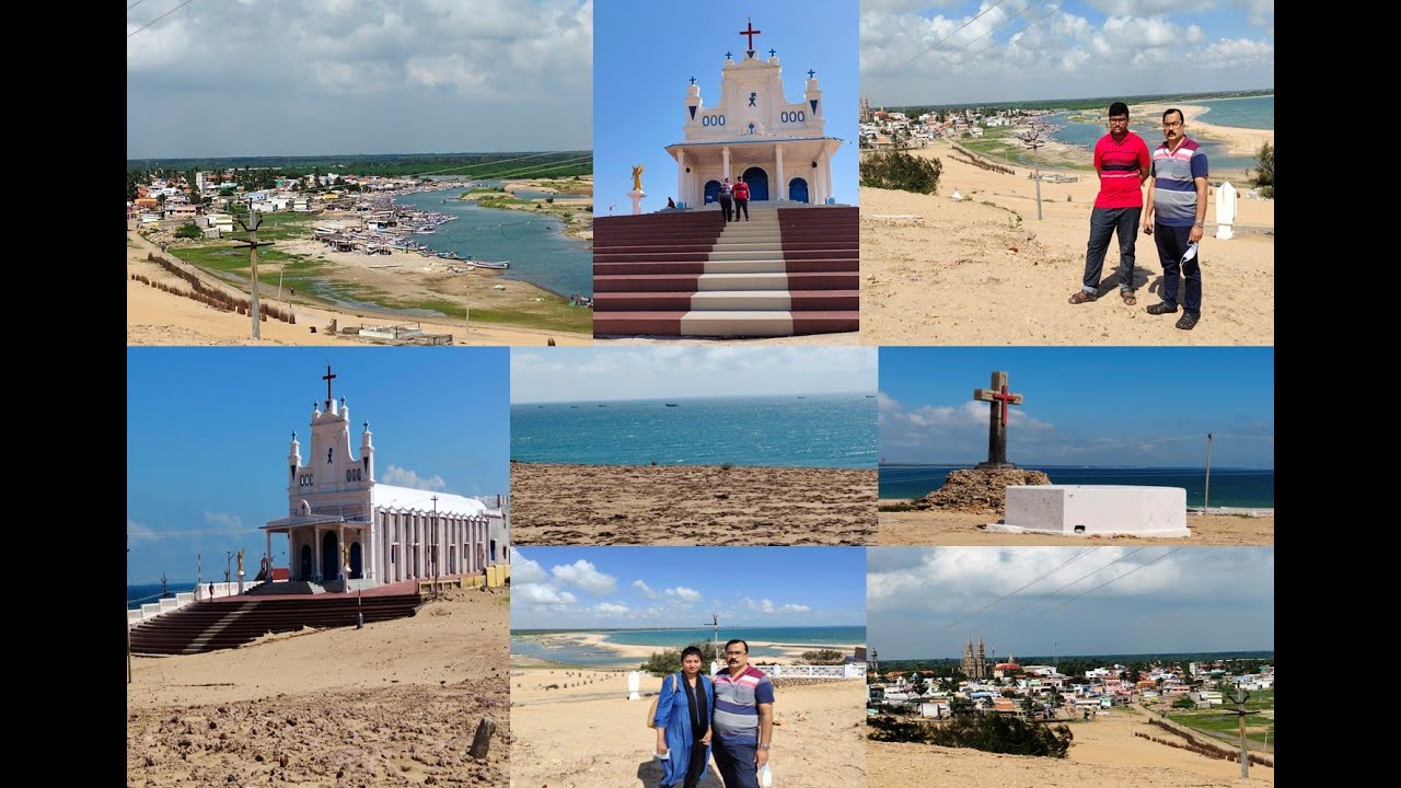 Manapadu / Beautiful beach /மணப்பாடு/മനപാഡ്-Manapad Church Beach Cave ...
