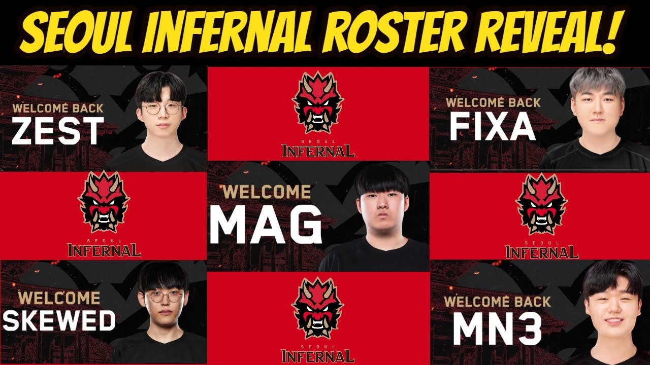 Seoul Infernal Reveal 2023 Roster! - YouTube