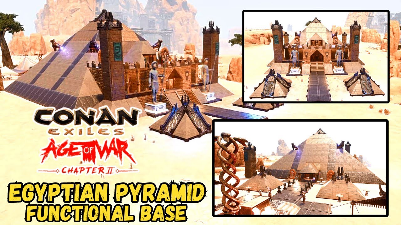 How to build Egyptian Pyramid - YouTube