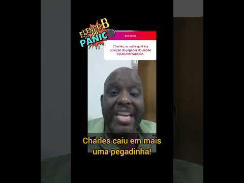 O ex-pânico Charles Henriquepédia caiu na pegadinha da caixa de ...