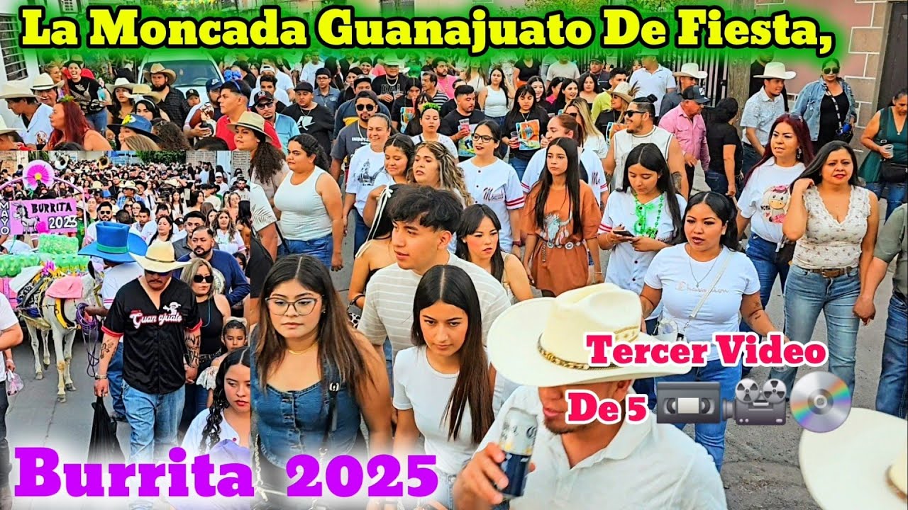 Tarimoro Guanajuato, La Moncada De Fiesta, Tercer Video De La Burrita ...