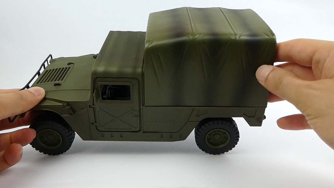 world peacekeepers power team elite humvee gi joe scale 1:18 - YouTube