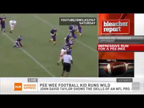 Tiny quarterback has NFL moves - YouTube