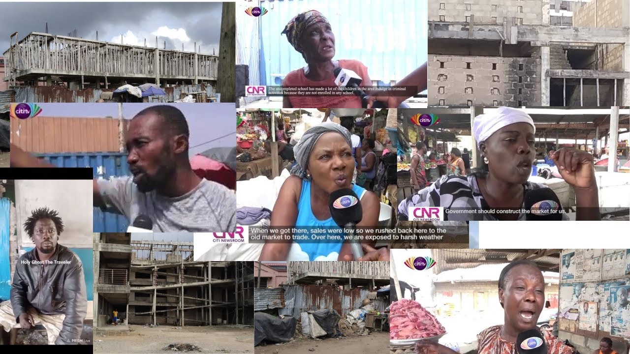 Current state of Accra Sempe School and Salaga Market. Politicians ...