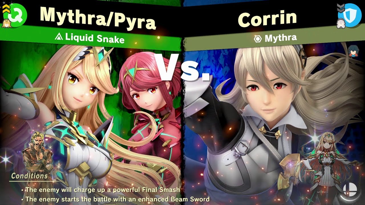 Super Smash Bros Ultimate: Mythra Spirit Battle... as Mythra - YouTube