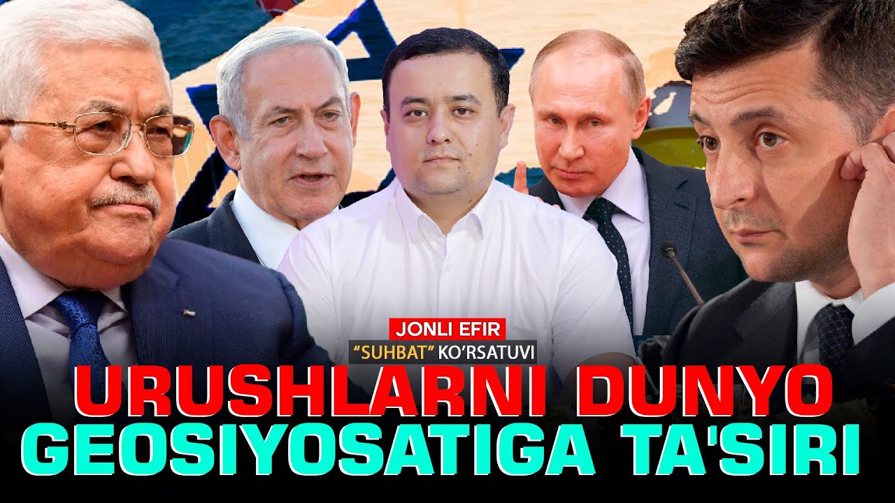 🔵 Rossiya-Ukraina, Isroil-Falastin va boshqa urushlarning dunyo ...