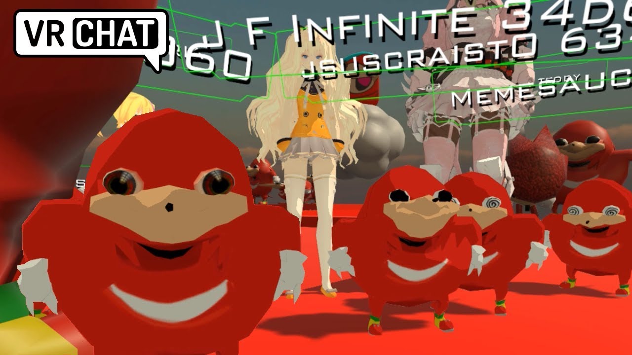 VRChat Ugandan Knuckles - Creepypasta? - YouTube