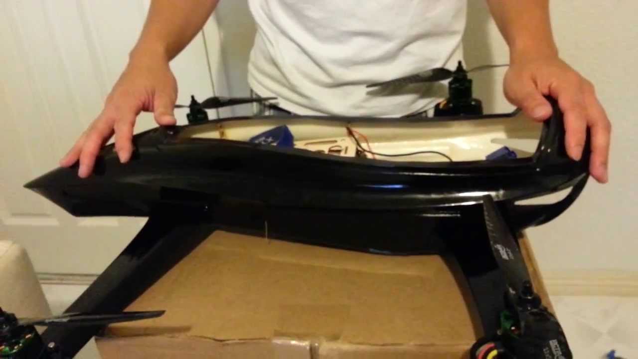 Hobbyking X-4 FPV Fiberglass Quadcopter Review - YouTube
