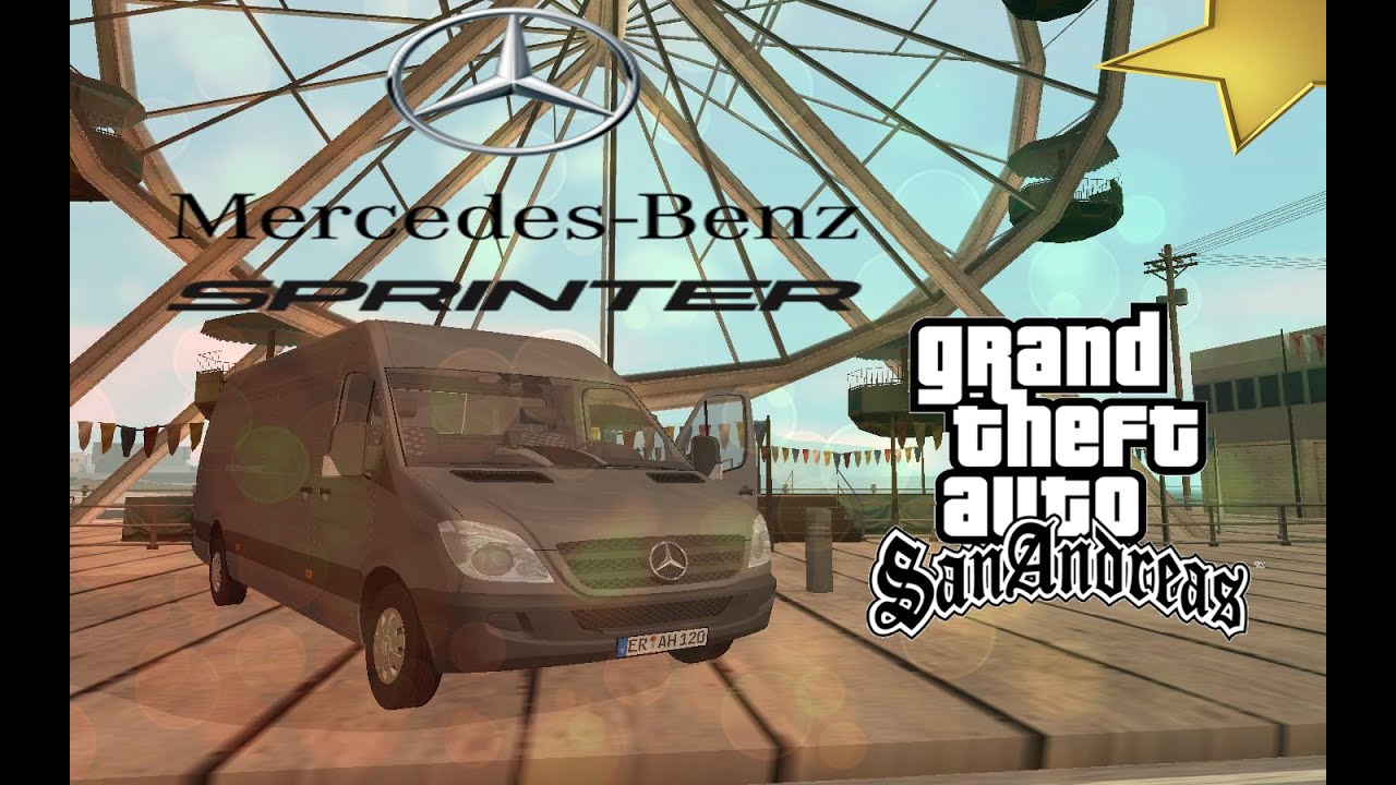 GTA SA Mods (моды) - Mercedes Benz Sprinter 311 CDi (Boxville) ч.2 ...