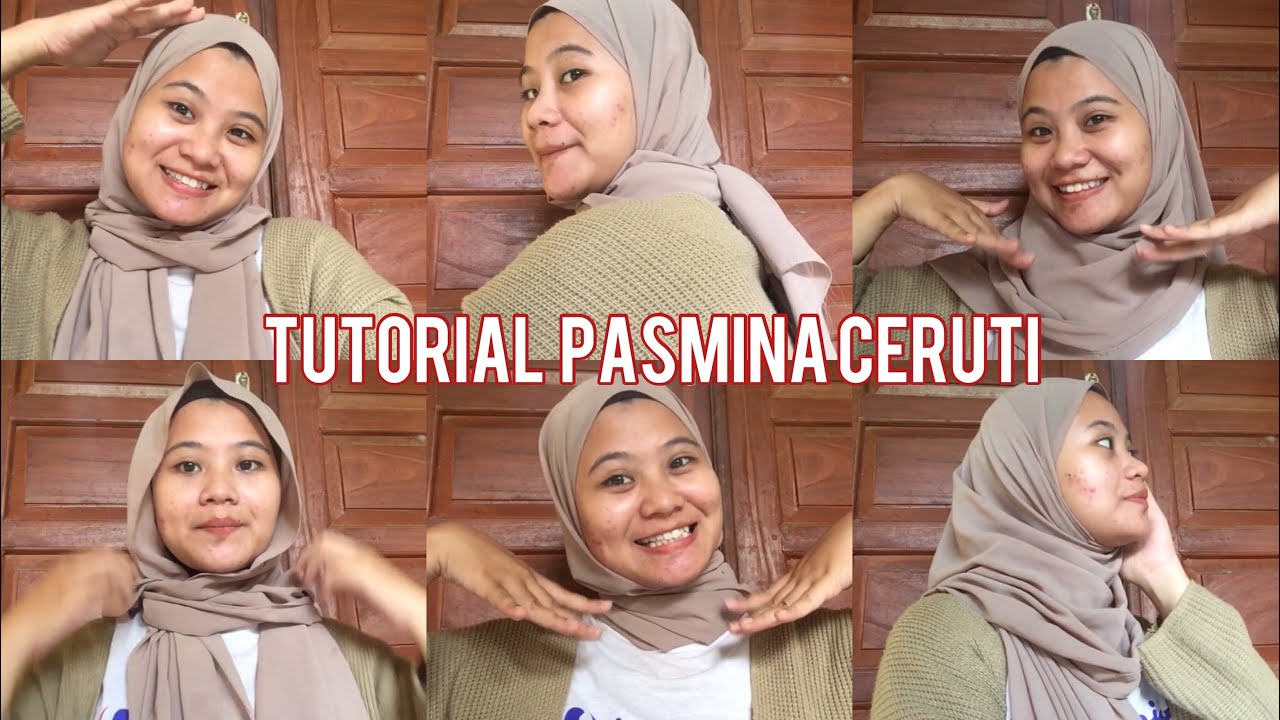 TUTORIAL HIJAB PASMINA CERUTI | Sasa Setiadi - YouTube