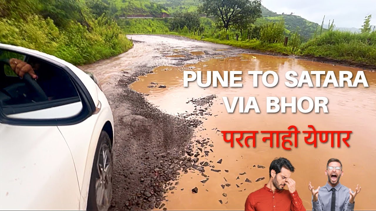 Scenic Journey Pune - Bhor - Wai - Satara | Necklace Point | Bhatgar ...